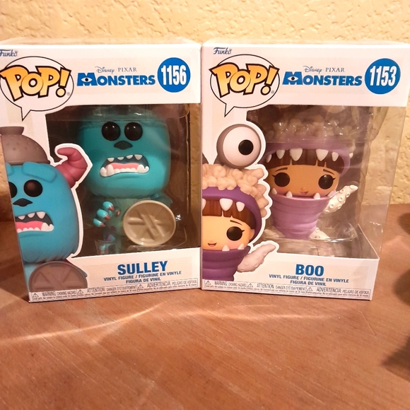 Funko | Other | Funko Pop Disney Monsters Inc Set | Poshmark